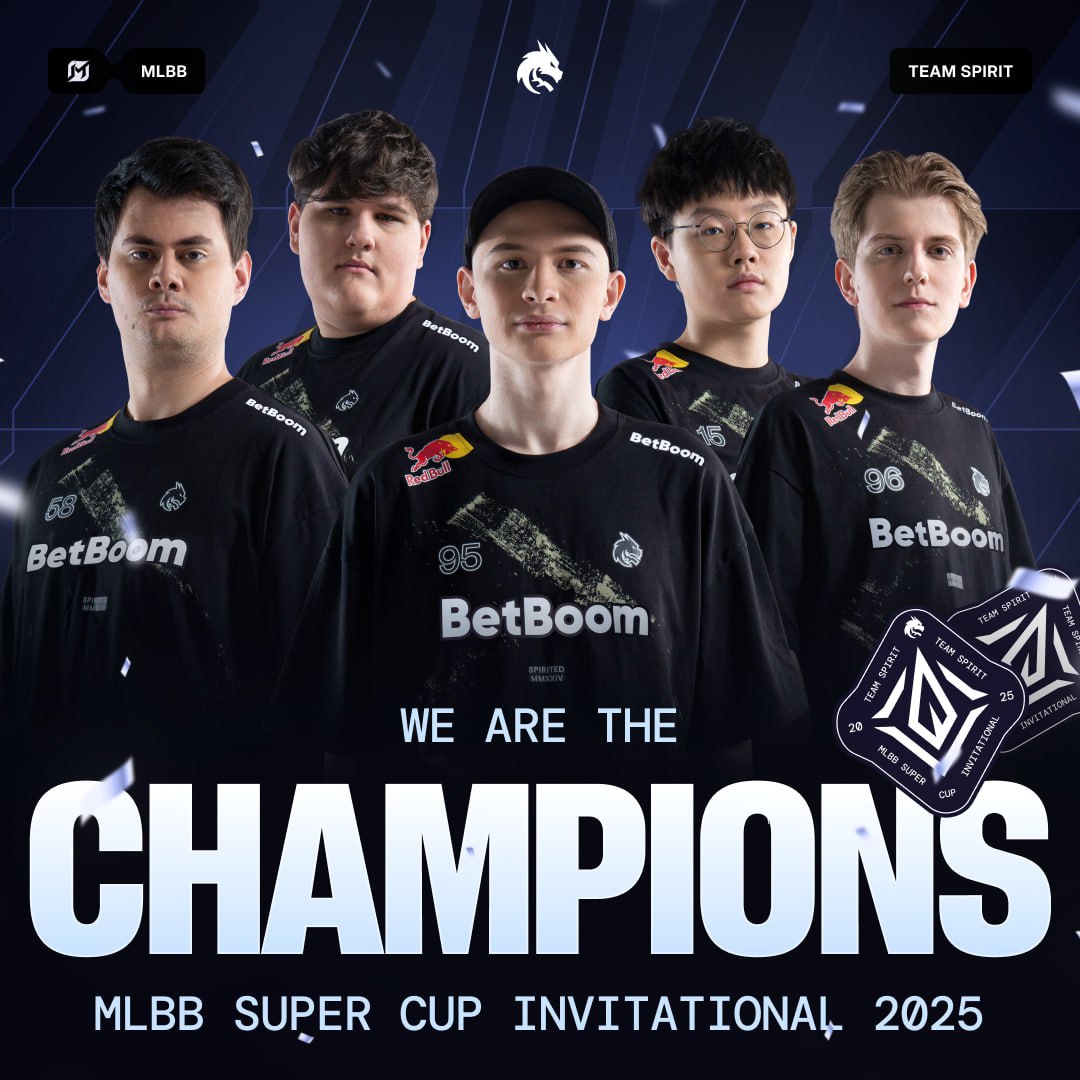 MLBB Super Cup Invitational. Team Spirit стала чемпионом турнира, Kid Bomba — MVP | MLBB ...