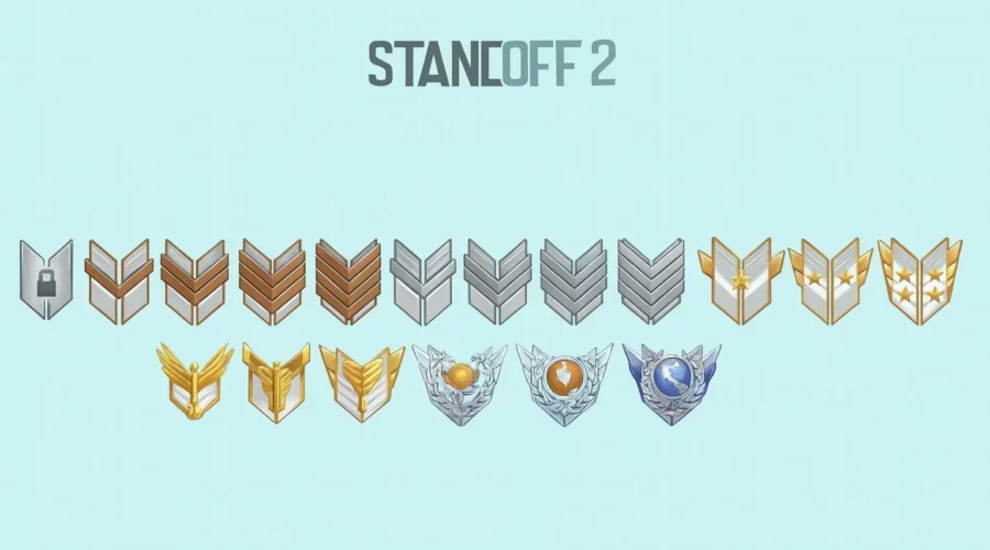 Все ранги Standoff 2 + MMR: от Bronze до Legend - подробный список